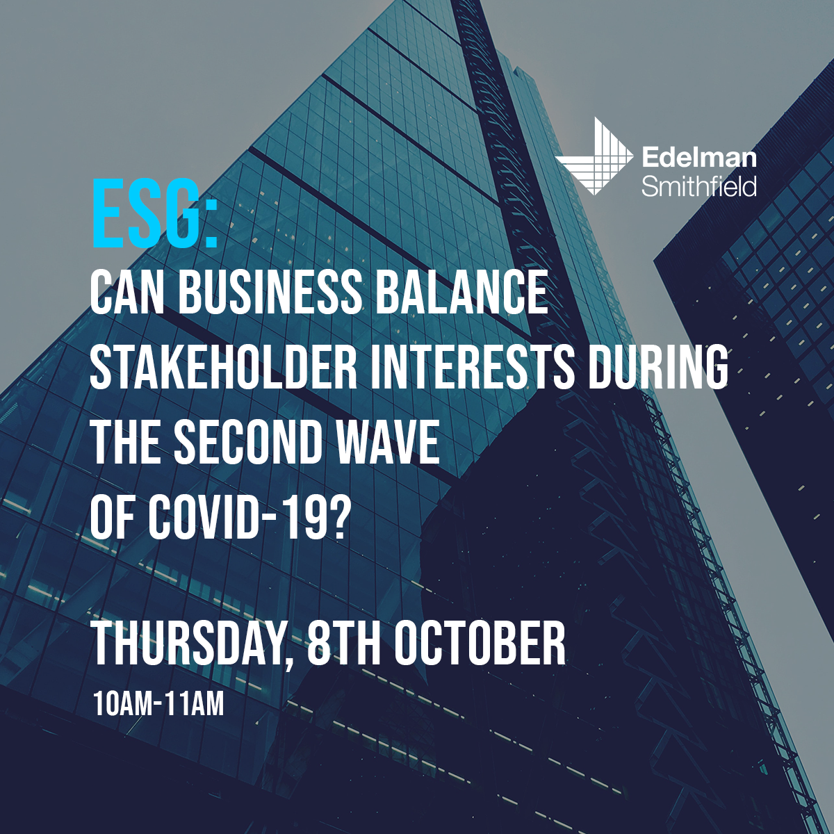 EDELMAN SMITHFIELD ESG VIRTUAL EVENT